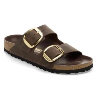 Birkenstock Arizona Big Buckle Ge&ouml;ltes Leder - - Shoes - Herren - Braun - 38 EU
