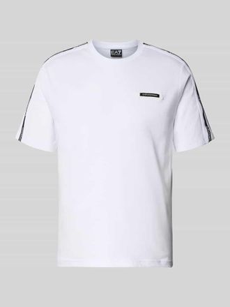 Emporio Armani Regular Fit T-Shirt mit Logo-Patch