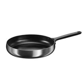 Berghoff Home Edelstahl Bratpfanne 28cm - Antihaft-Pfanne ohne PFAS - beschichtete Universalpfanne für alle Herdarten - langlebige Non-Stick Pfanne - schwarz