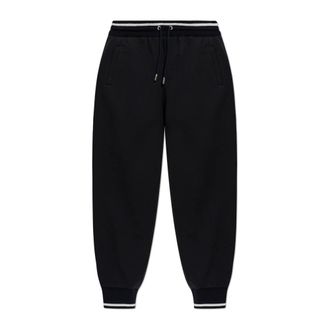 Dolce & Gabbana Baumwoll-Sweatpants - - Trousers - Herren - Schwarzk - 2XL