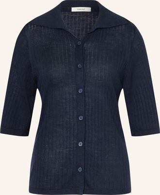 Selected Strickjacke blau