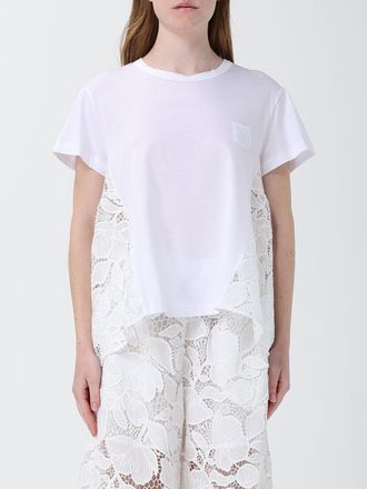 Meimeij T-Shirt Femme couleur Blanc
