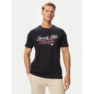Beverly Hills Polo Club T-Shirt P-SS26M-TS1302 Dunkelblau Regular Fit