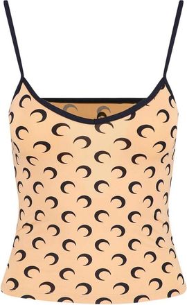 Marine Serre Top - Beige