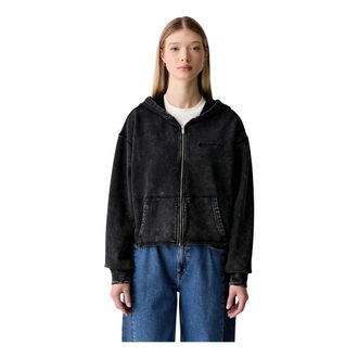 Karl Lagerfeld Damen, Sweatshirts & Hoodies, Schwarzk, SGr&ouml;&szlig;e