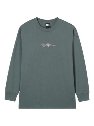 Fingercroxx haut &agrave; manches longues - Gris