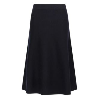 Max Mara Femme, Jupes, Bleu, Taille: 40 FR Giusy Flared Skirt