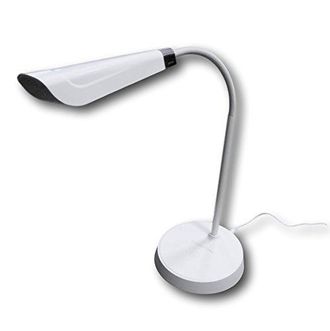 Grundig Grundig 871125215714, LED-Schreibtischlampe, Plastik, Weiß, 14 x 14 x 48 cm