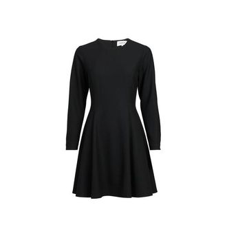 Saison 1865 Robe courte &eacute;vas&eacute;e unie