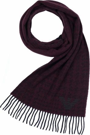 Armani Winterschal - - Accessories - Damen - Rot - ONE SIZE