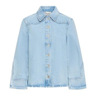 Ichi Blusen & Hemden - - Blouses & Shirts - Damen - Blau - S