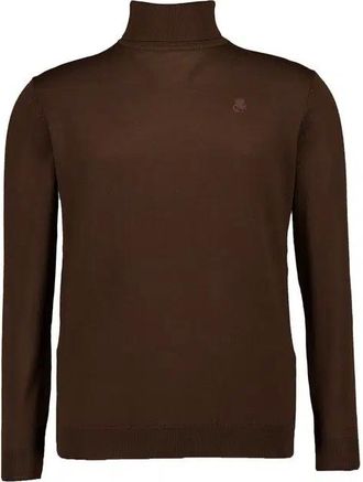 Karl Lagerfeld Herren Pullover braun unifarben