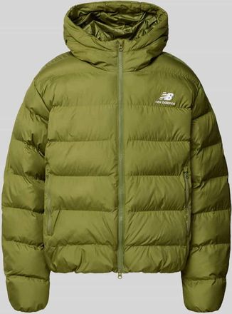 New Balance Steppjacke mit Label-Stitching Modell BOSTON