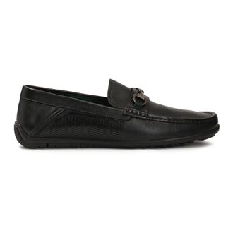 Kazar Bequeme schwarze Mokassins mit Metallstange - - Shoes - Herren - Schwarzk - 45 EU