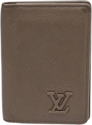 Louis Vuitton Porte-cartes Pre-owned - Femme - Pre-owned - Brun - Taille: ONE Size