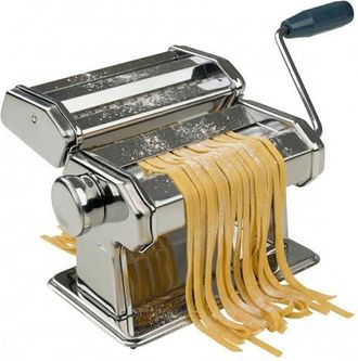Fackelmann Fackelmann easyprepare Nudelmaschine f&uuml;r leckere Pasta - Aufs&auml;tze f&uuml;r Lasagnebl&auml;tter, Tagliatelle & Spaghetti - Inklusive Tischhalterung und Anti-Ruts