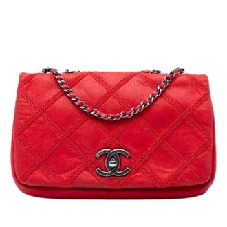 Chanel Pre-owned Vintage Crossbody Bag - - Pre-owned - Damen - Rot - ONE SIZE