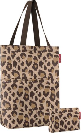 Reisenthel Schultertasche, Braun, Beige, Kunststoff, Textil, 47x44x17 cm, Freizeit, Koffer & Taschen, Einkaufstaschen