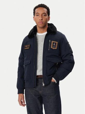 Aeronautica Aeronautica Militare Winterjacke 262AB3108UCT03151 Dunkelblau Regular Fit