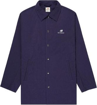 New Balance Homme MADE in USA Seasonal Work Shirt en Mauve, Polytiss&eacute;, Taille XL