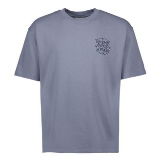 Drôle de Monsieur Homme, Tops, Bleu, Taille: M T-shirts et Polos Slogan État Bleu