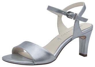 Tamaris Sandales pour femme Vegan &eacute;l&eacute;gantes, Brevet bleu Lt, 38 EU