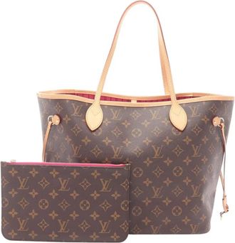 Louis Vuitton sac porté épaule Monogram Neverfull MM (2021-2025) - Marron