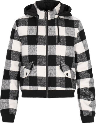 Mymo Jacke Frauen cremeweiß schwarz