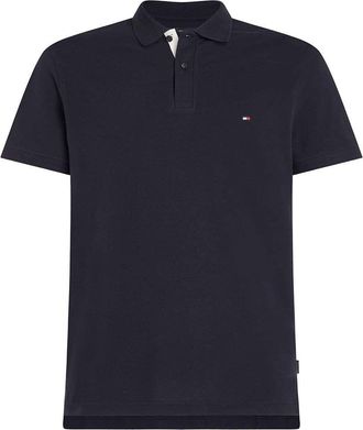 Tommy Hilfiger Herren Poloshirt Kurzarm Regular Fit, Blau (Desert Sky), XS