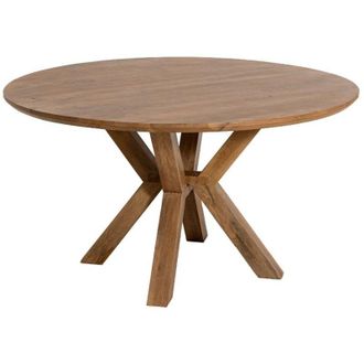 Made In Meubles Made In Meubles - Table &agrave; manger ronde en manguier Malo&eacute;