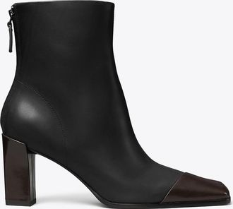 Tory Burch Asymmetrische Stiefelette mit Zehenkappe