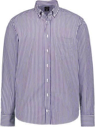 van Laack Herren Hemd blau Baumwolle