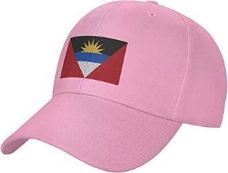 Generic Casquette De Camionneur Drapeau De El-Barbuda Bonnet De Golf Classic,Mode Casquette Baseball pour Randonn&eacute;e Badminton Homme