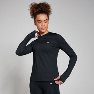 MyProtein T-shirt dentra&icirc;nement &agrave; manches longues MP pour femmes - Noir - M