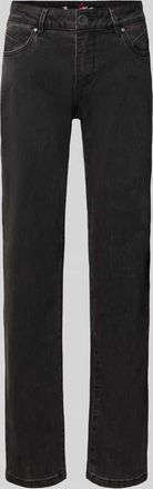 Buena Vista Regular Fit Straight Fit Jeans mit Label-Patch