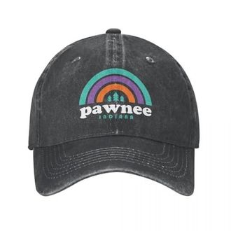 Generic Casquettes de Baseball pour Hommes Hommes, Casquette de Baseball Pawnee Indiana Chapeau de Routier Chapeau Streetwear Chapeau Homme for The Sun Chapea