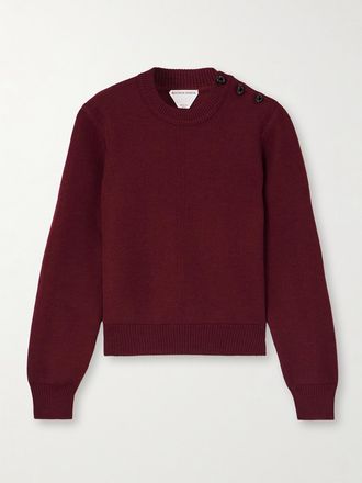 Bottega Veneta Pull En Laine - Rouge