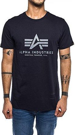 Alpha Industries Alpha Indutries Basic T-Shirt T-Shirt pour Homme RepBlue