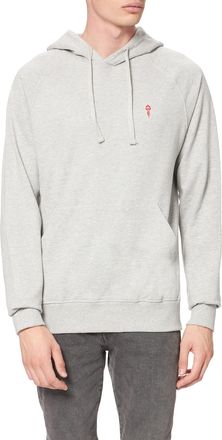 Revolution Mens 2056 Sweatshirt, Grey-Mel, XXL