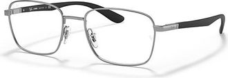 Ray-Ban Rb6478 Optics Schwarz Fassung Klar Glas 53-18