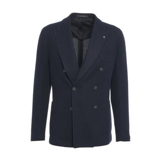 Tagliatore Herrenbekleidung Blazer Blu Aw25 - - Jackets - Herren - Blau - 2XL