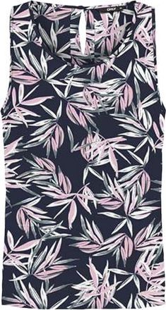 Only Onlnova Life S/L Top Ptm, Sky Captain/AOP : 476 True Leaf, 36 Femme