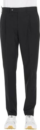 Pantaloni Torino Homme, Pantalons, Noir, Taille: M Pantalone in Deluxe Cotton Union Fit