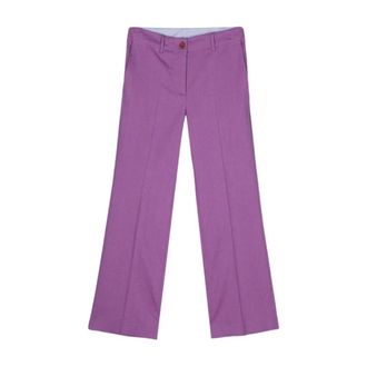 Alysi Stretch-Hose f&uuml;r Frauen - - Trousers - Damen - Lila - M