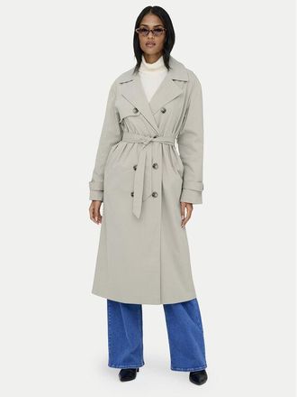 Only Tenchcoat Disa 15361536 Beige Regular Fit