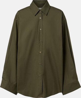 Frankie Shop Oversize-Hemd Tila aus Baumwolle