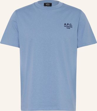 A.P.C. T-Shirt blau