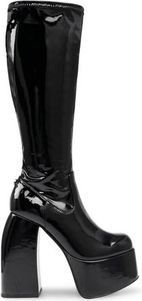 Steve Madden Femme, Chaussures, Noir, Taille: 38 1/2 EU Heeled Bottes