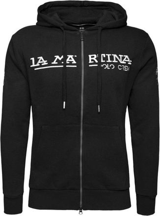 La Martina Sweatjacke XMF302 Herren Zip Hoodie, Kapuzenjacke, Trainingsjacken, Zip Pullover, Freizeitjacke