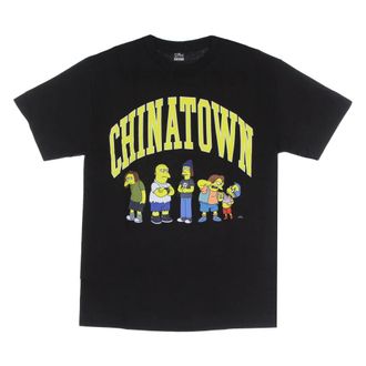 Market Simpsons Arc Tee Schwarzes T-Shirt - - Tops - Herren - Schwarzk - XL